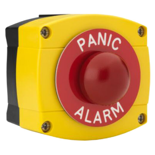 STP Surface Mounted Red Dome PANIC ALARM Button - Huvo