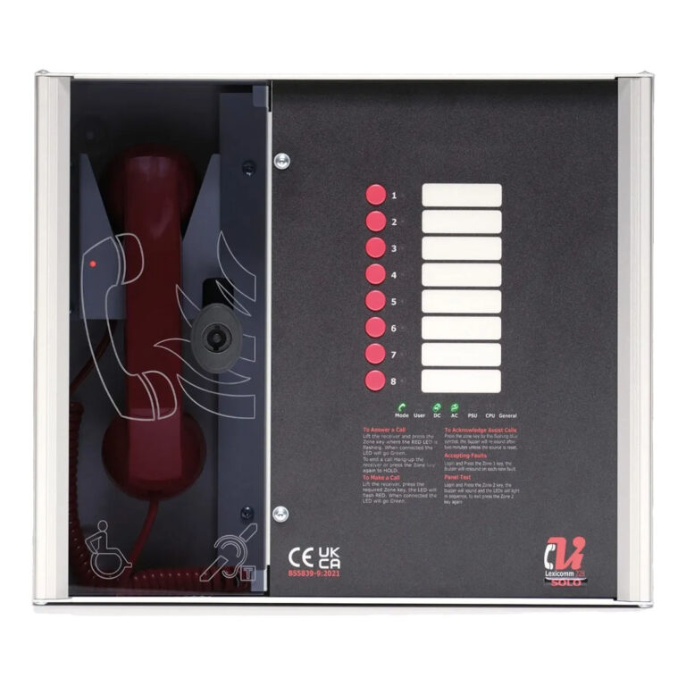Lexicomm Solo 2-8 Line Standalone EVC Master Station - Huvo